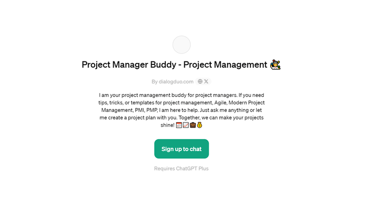 Project Manager Buddy - Accelerate Your Project Management Tasks | B12