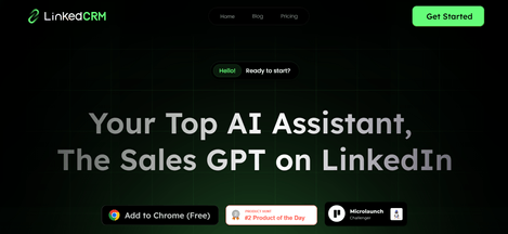 LinkedCRM AI - Prospecting Tool for LinkedIn | B12