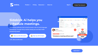 Sidekick - Smarter Scheduling Made Simple | B12