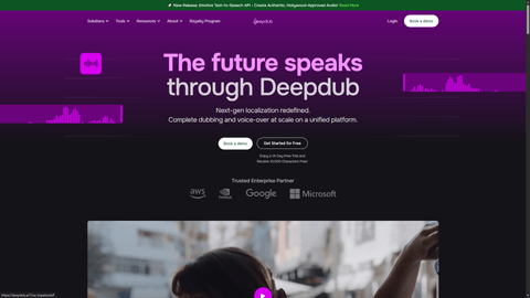 Deepdub – AI-Powered Voice-Over Localization and Dubbing | B12