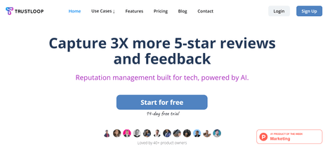 TrustLoop - Reputation Management Software | B12