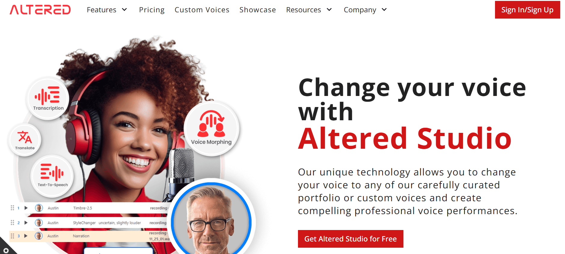 Altered Studio - Transform Your Voice with Next-Gen AI | B12