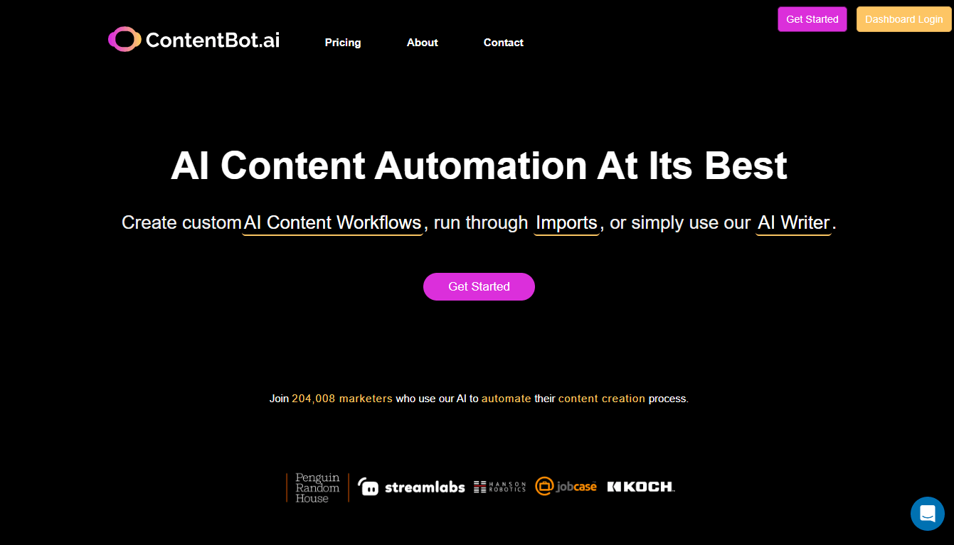 ContentBot - The Ultimate AI Content Creation Platform | B12