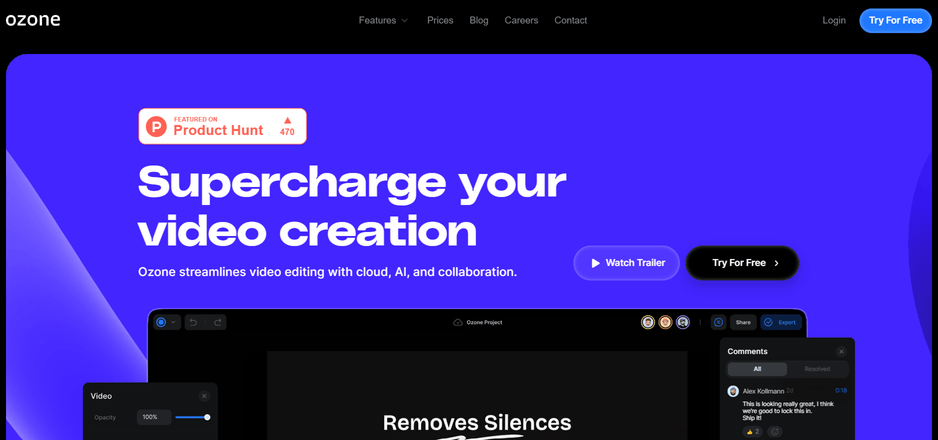 Ozone - AI Video Generation | B12