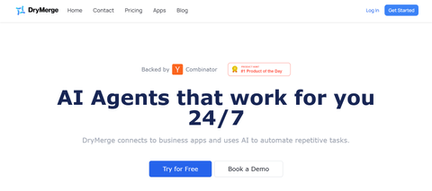 DryMerge - Unlock Your Business Potential with Automation | B12