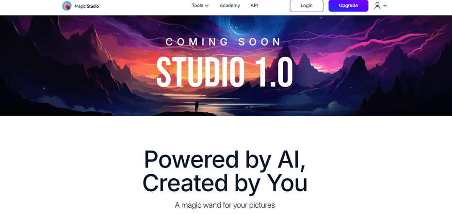 Magic Studio - AI Image Generator and Editor in 1 Platform | B12