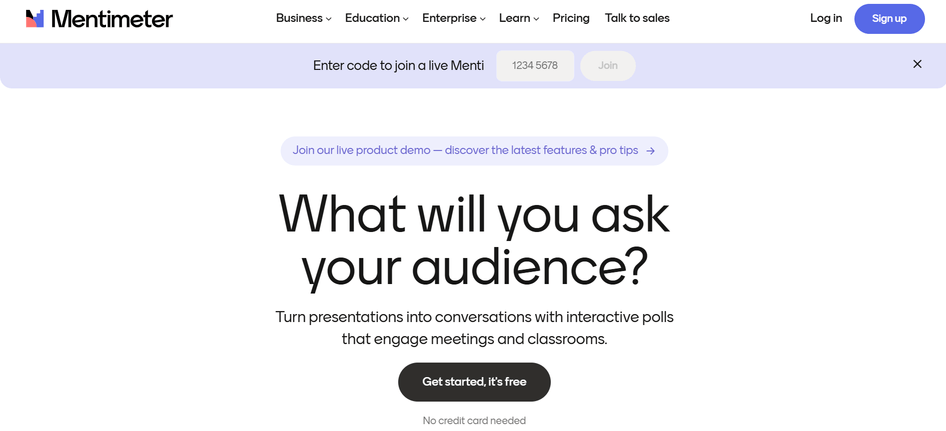 Mentimeter - Engage Your Audience with Interactive Presentations | B12