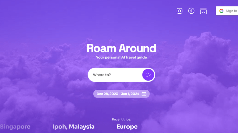 Roam Around (Formerly Where To) - Your Personal Travel Planner | B12