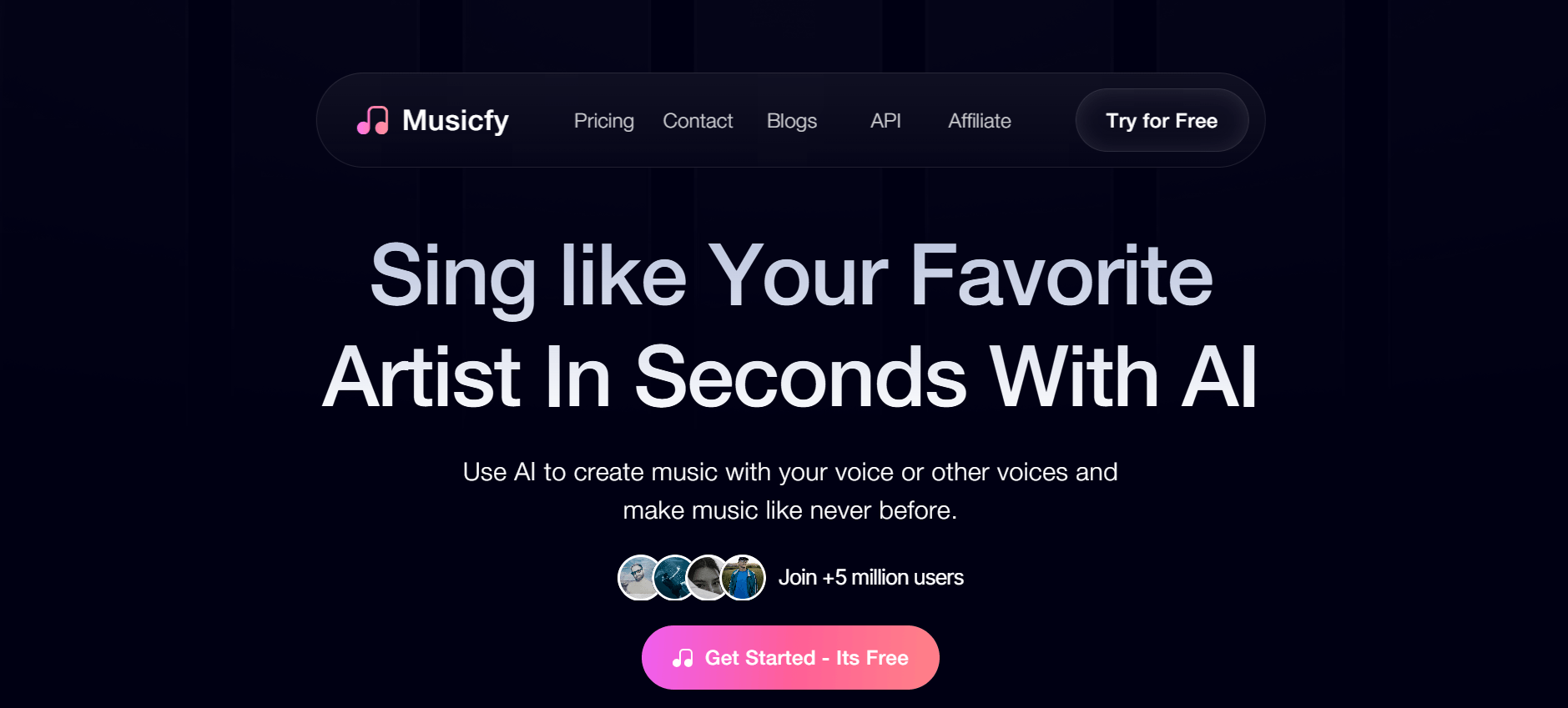 Musicfy - The Voice Transformer - Create Covers Beyond Imagination | B12