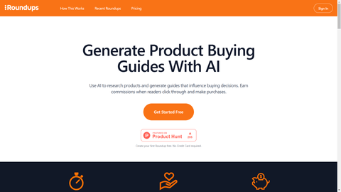 Roundups - AI-Powered Affiliate Content Generator | B12