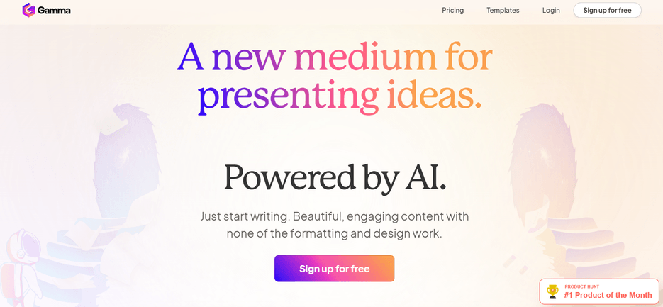 Gamma - Create Stunning Presentations, Webpages, and Documents | B12