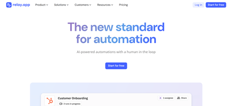 Relay.app - AI-Powered Automations for Your Business | B12