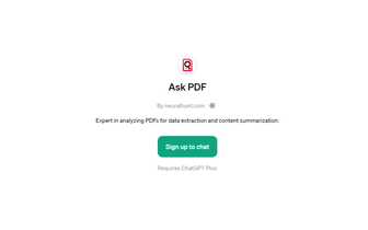Ask PDF - Extract Data from Your PDFs | B12