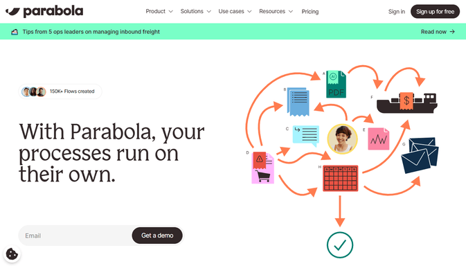 Parabola - Automate and Optimize Your Data Processes | B12