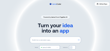 LlamaCoder - From Idea to App in Minutes Using AI | B12