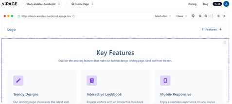 AIPage.dev - How Customizable is This Landing Page Generator? | B12