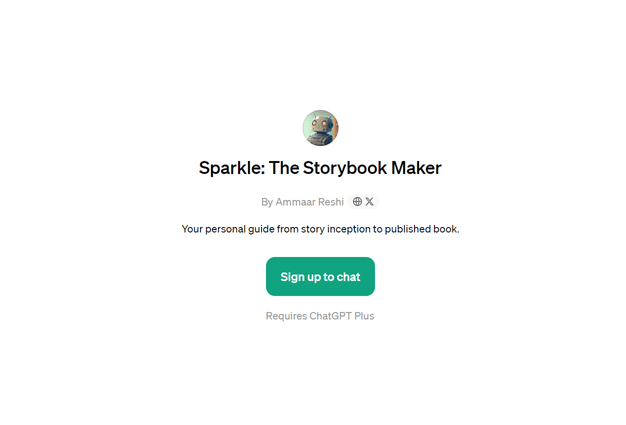 Sparkle: The Storybook Maker - Create a Published Book | B12
