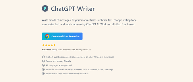ChatGPT Writer - For Enhancing Email Communications and Messages | B12