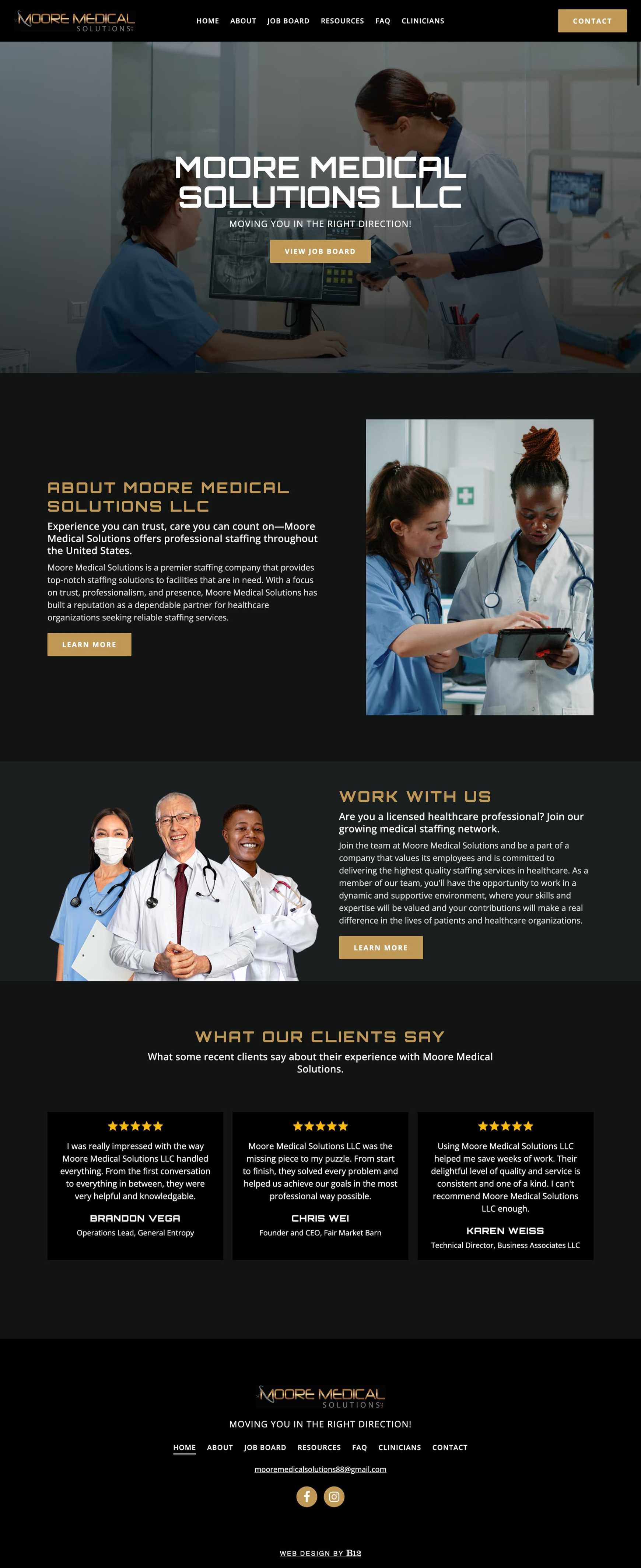 Moore Medical Solutions | B12