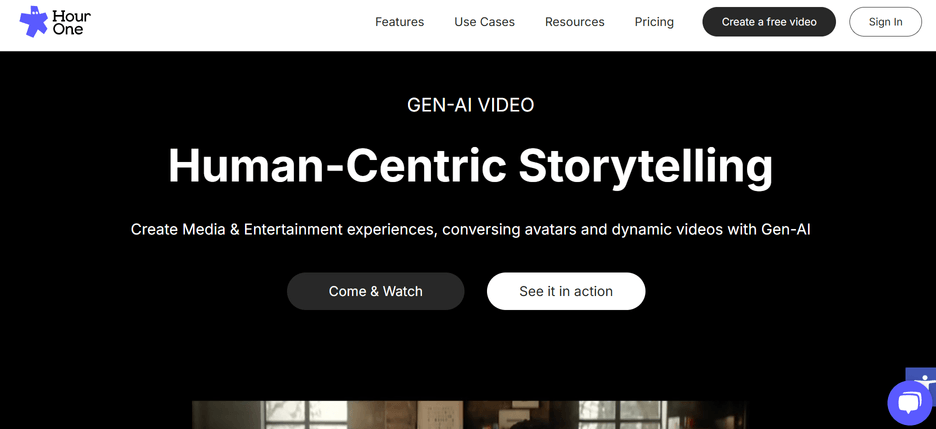 Hour One - Bring Content Creation to Life with AI Avatars | B12