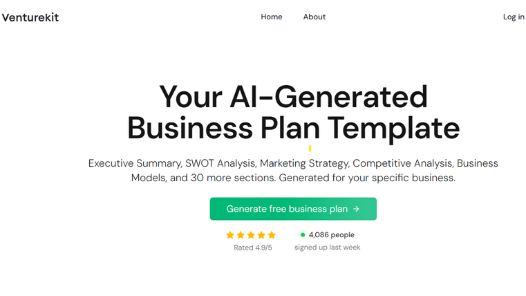 Venturekit - Get the Best Business Plan | B12