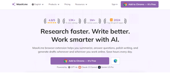 MaxAI.me - Your Ultimate Productivity Booster | B12