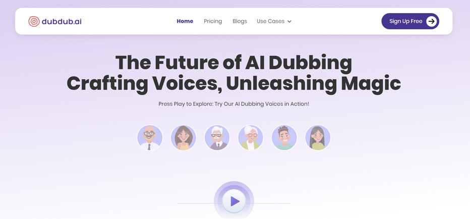 Dubdub - AI Voice Dubbing Made Easy | B12