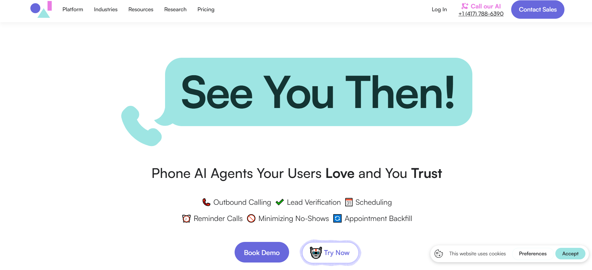 OneAI - Unlock Sales Efficiency. AI Takes Over Calls & Appointments | B12
