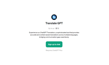 Translate GPT - for Convenient Translation | B12