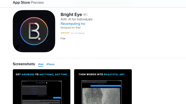 Bright Eye - Multipurpose AI Tool for Fun and Productivity | B12