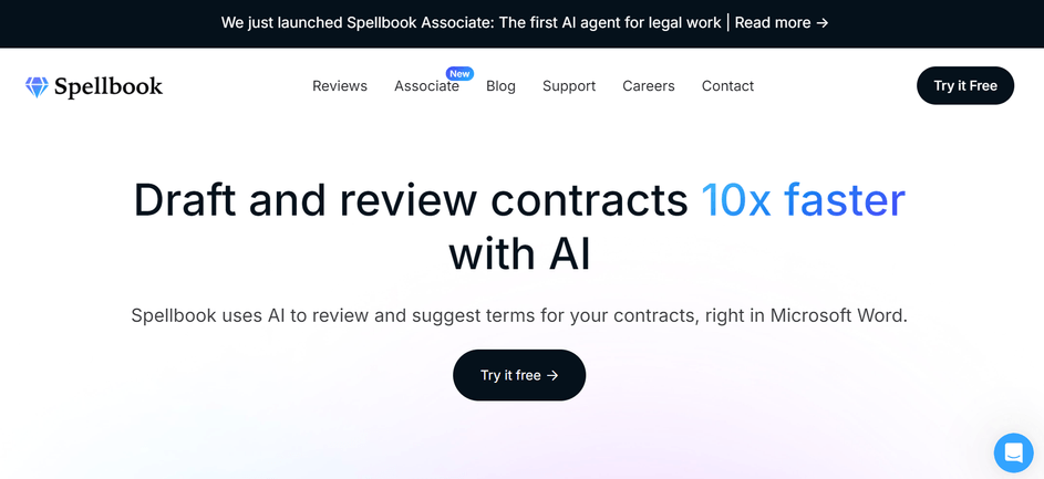 Spellbook - AI-Powered Contract Drafting and Review | B12