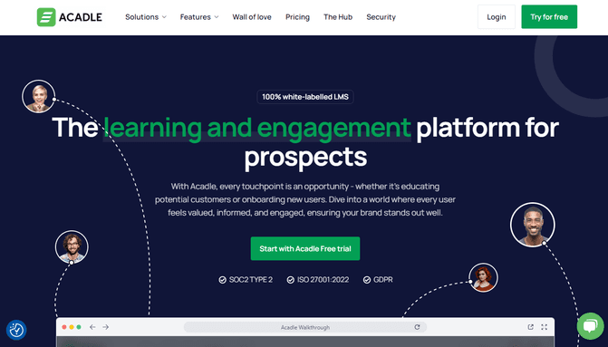 Acadle - Your Complete Learning Management System (LMS) | B12