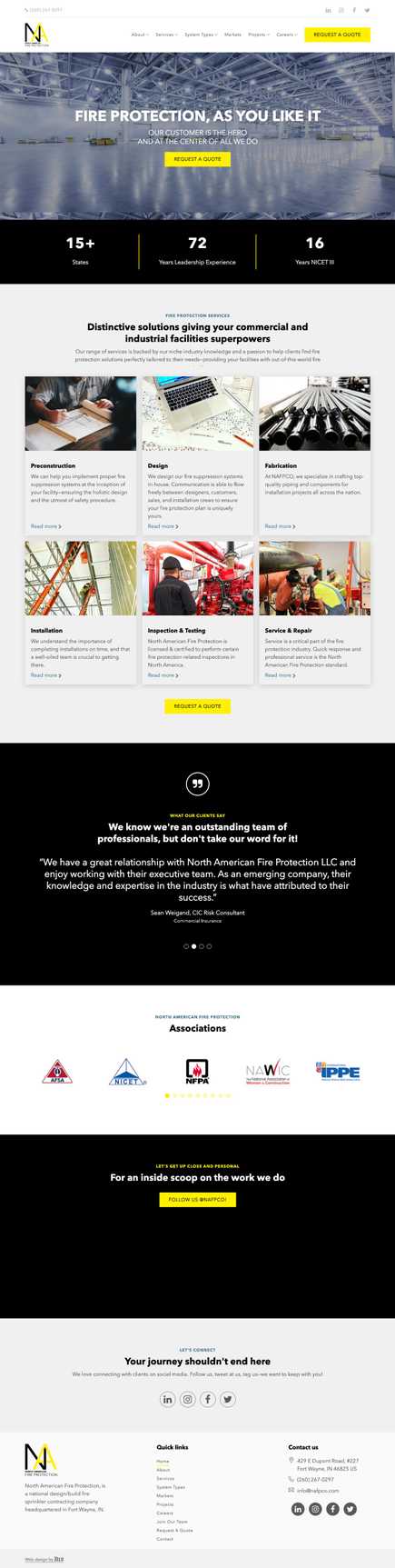 North American Fire Protection | B12