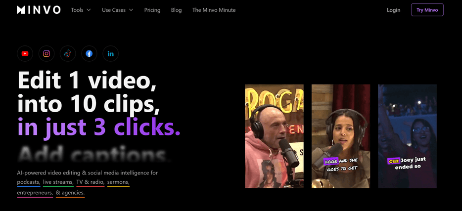 Minvo - Create Professional Videos in 3 Clicks | B12