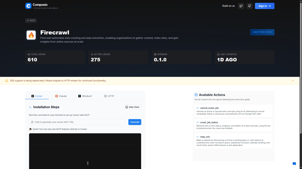 Firecrawl MCP – AI-Powered Web Scraping for Chat Apps | B12