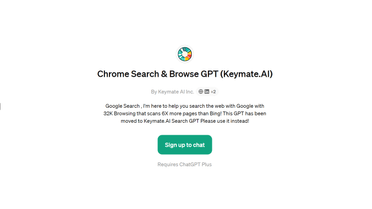 Chrome Search & Browse GPT - for Better Browsing | B12
